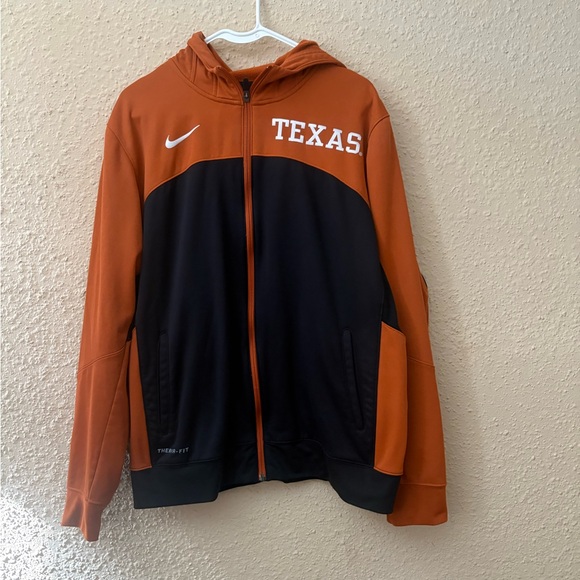 Nike | Jackets & Coats | Nike Texas Mens Orange And Black Jacket | Poshmark